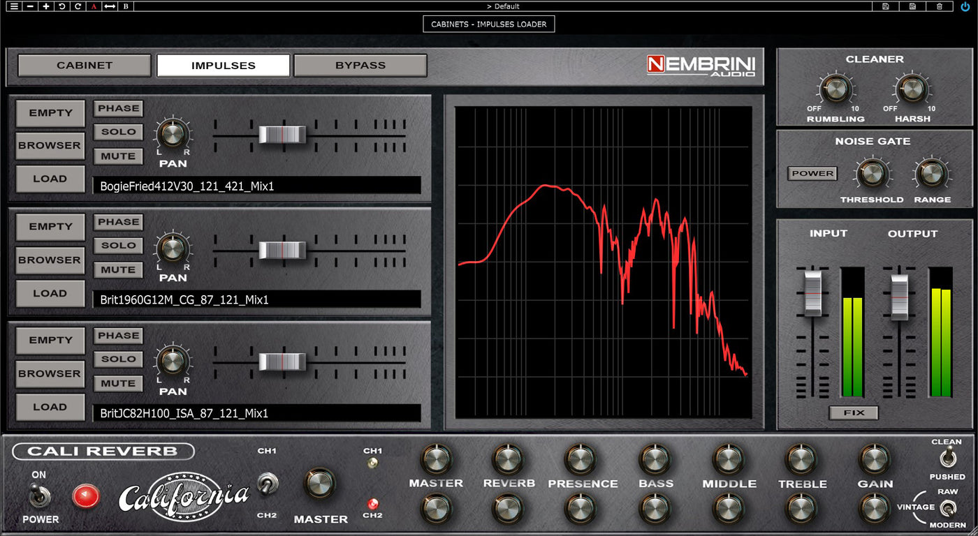 Cali Reverb Modern High Gain Guitar Amplifier – Nembrini Audio